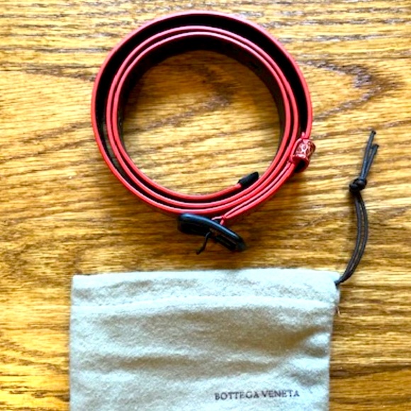 Bottega Veneta | Accessories | Bottega Veneta Nwot Python Skinny Belt ...